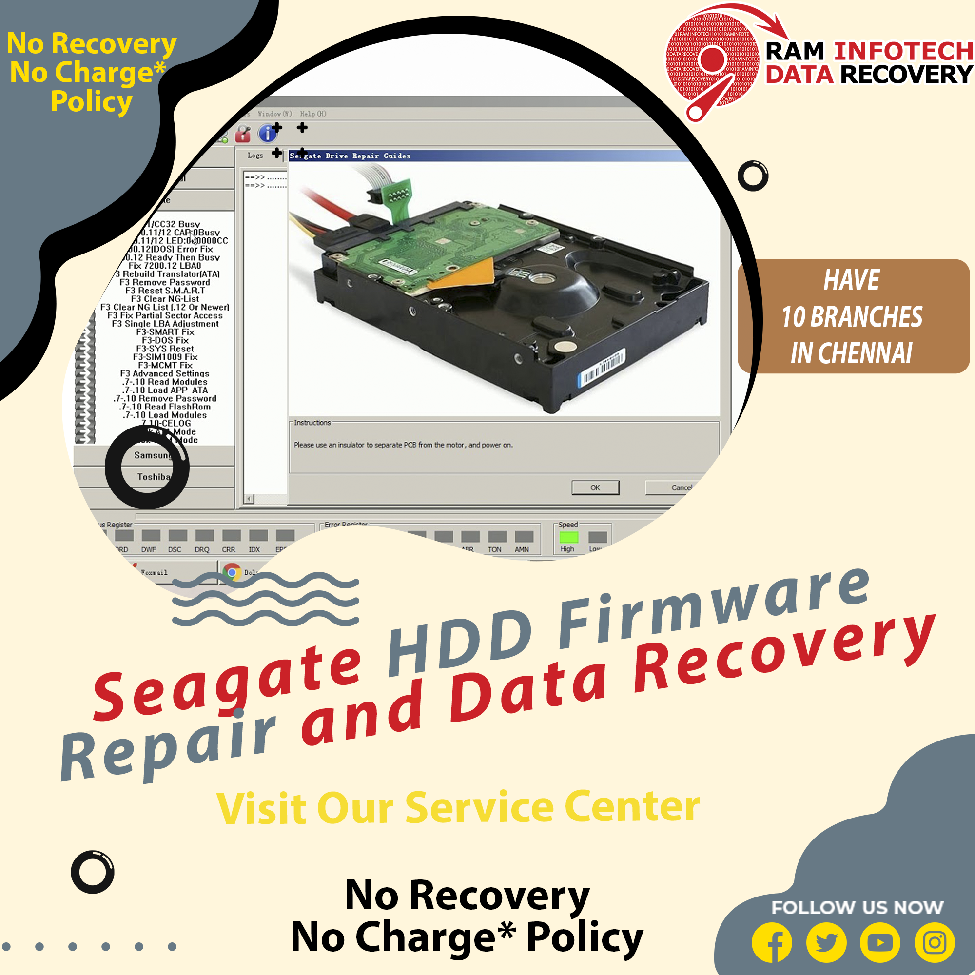 Seagate Data Recovery Center in Chennai|Data Recovery in Chennai