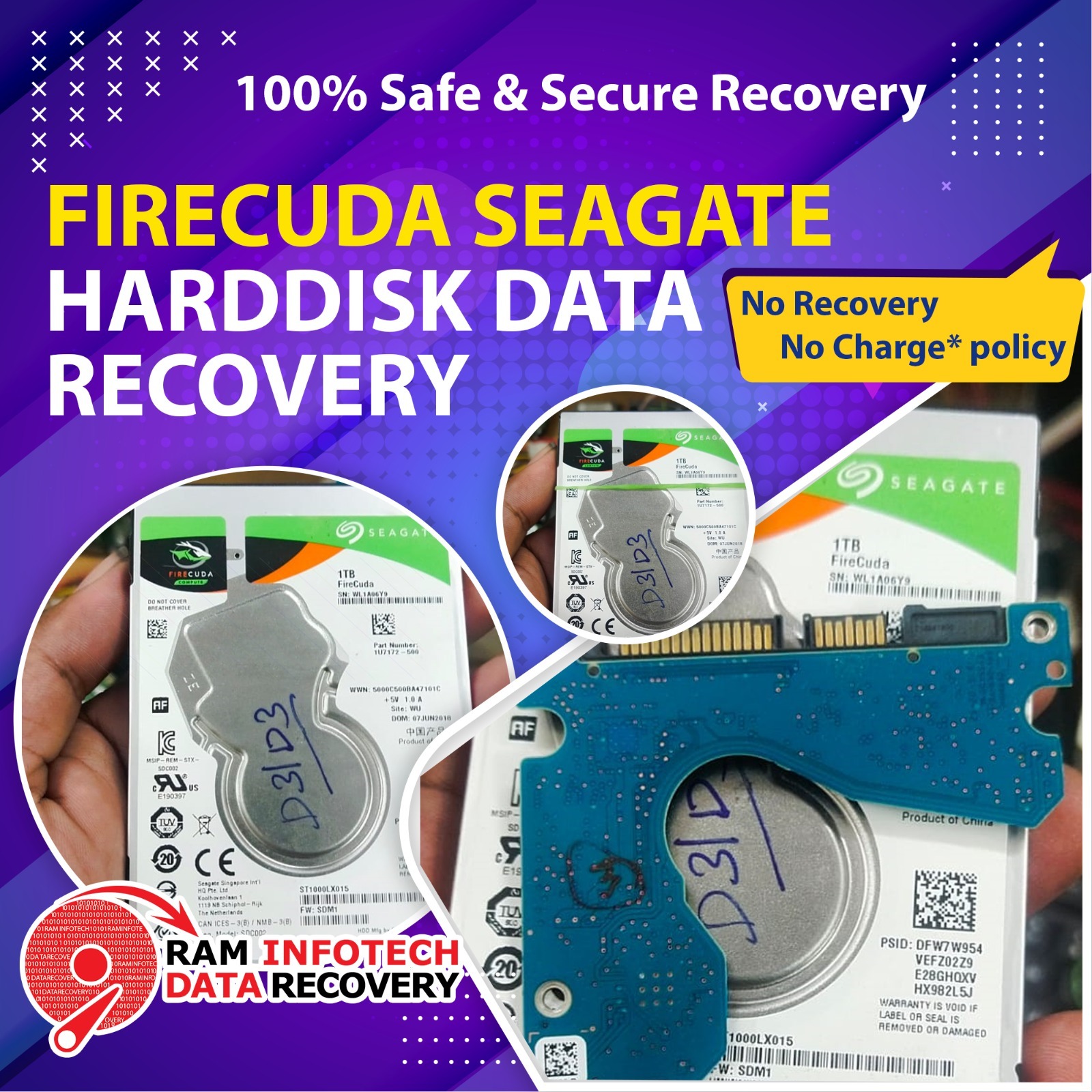 No.1 Data Recovery center Chennai|Hard Disk Recovery-Raminfotech