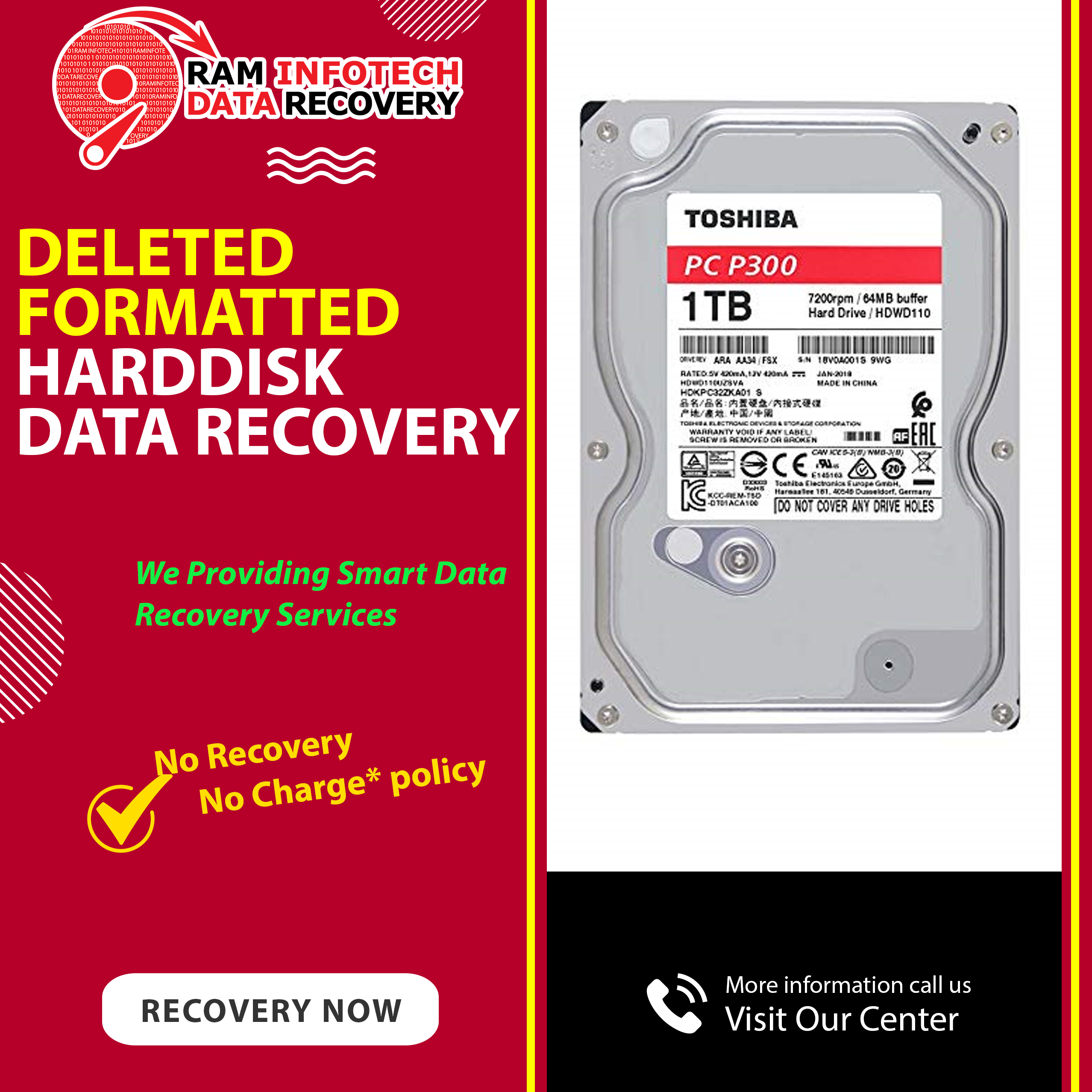 Deleted Data Recovery Services in Chennai -Raminfotech DataRecovery